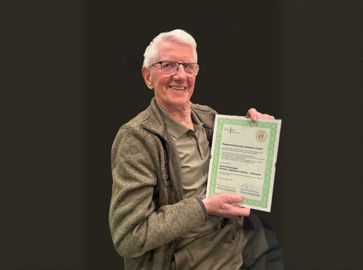 «Goldener Fuchs» für Ueli Schwegler - Willisauer Bote