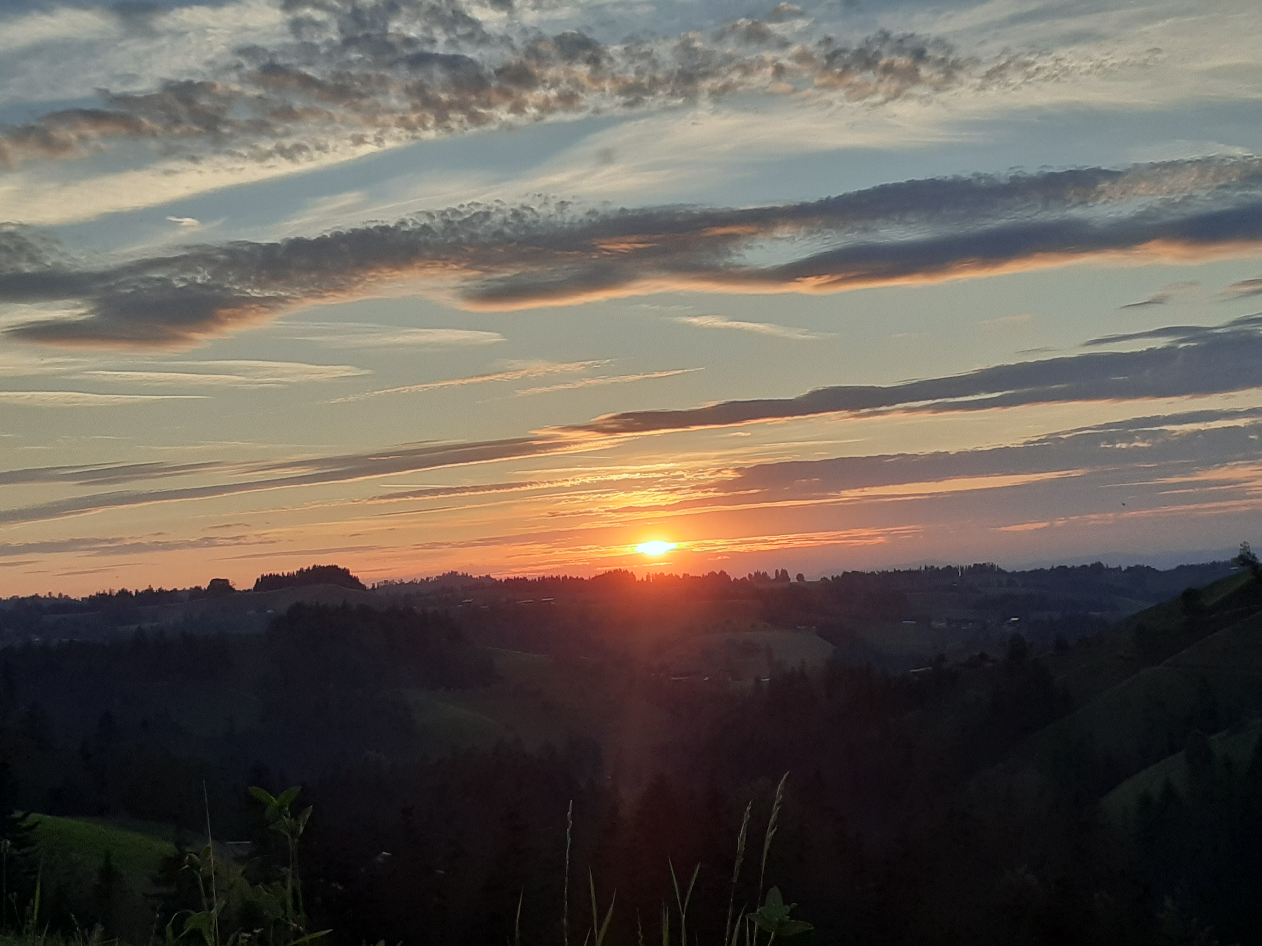 Sonnenuntergang; die schönsten Bilder malt die Natur - Willisauer Bote